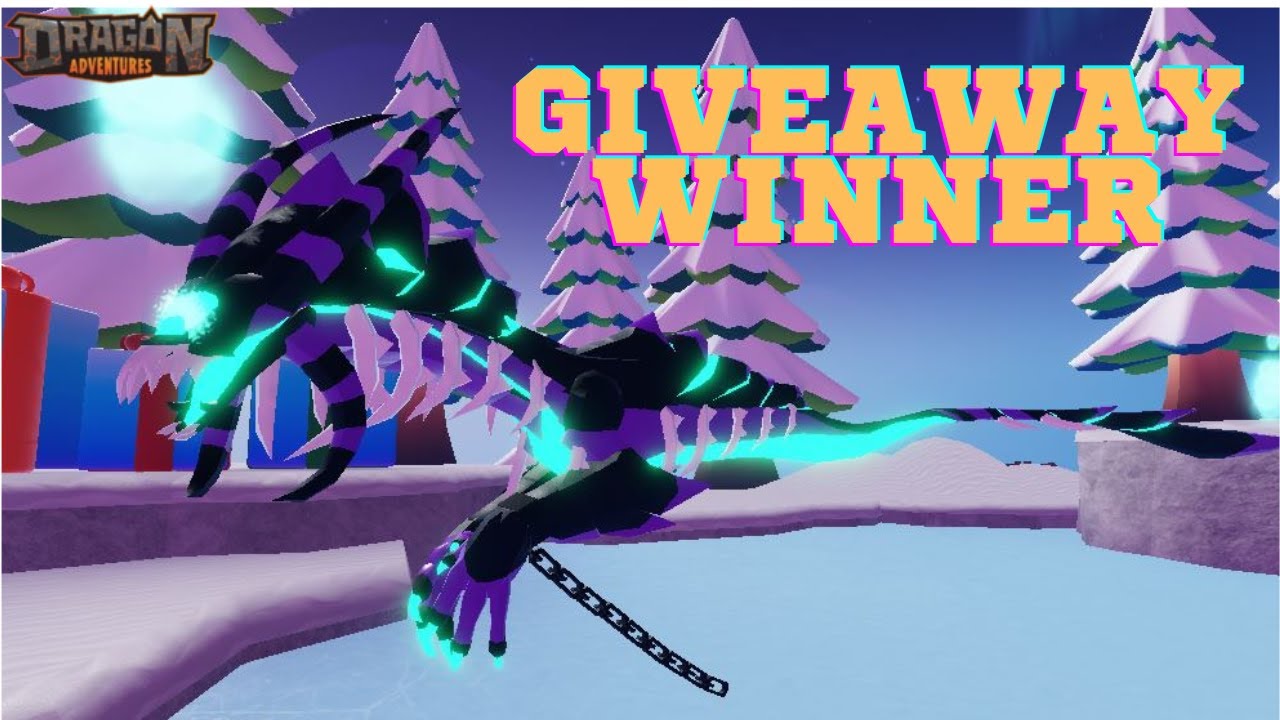 Roblox Dragon Adventures - Leg color Paranox Giveaway winner! - YouTube