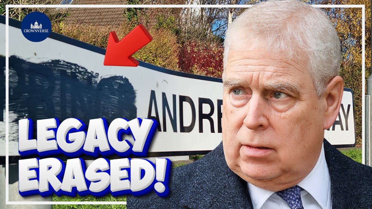 SAD: Prince Andrew BEGS for MERCY as Council Orders Street Named After ...