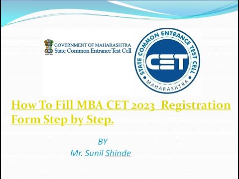 How To Fill MBA CET Application Form - YouTube
