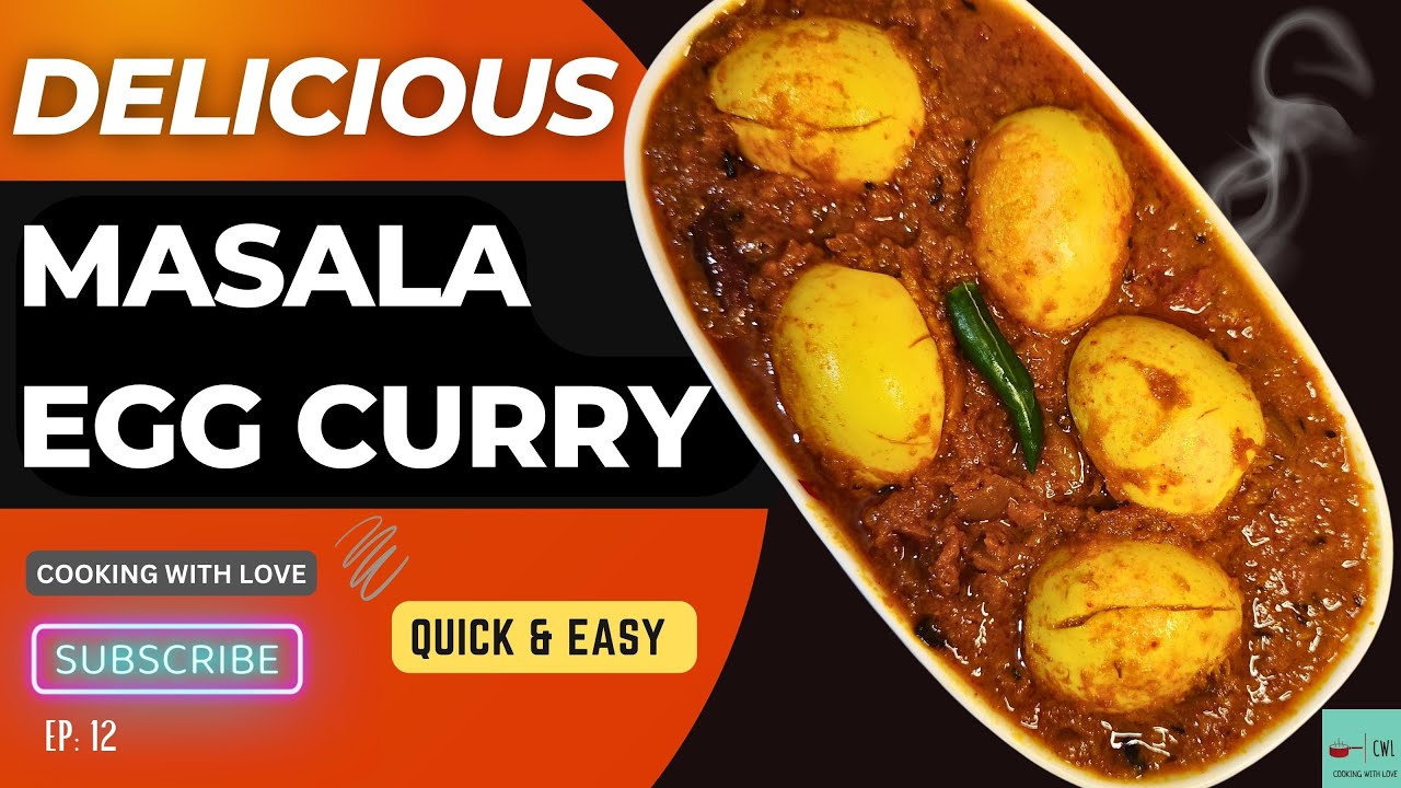 DELICIOUS MASALA EGG CURRY | DIM KOSHA RECIPE AT HOME | QUICK & EASY ...