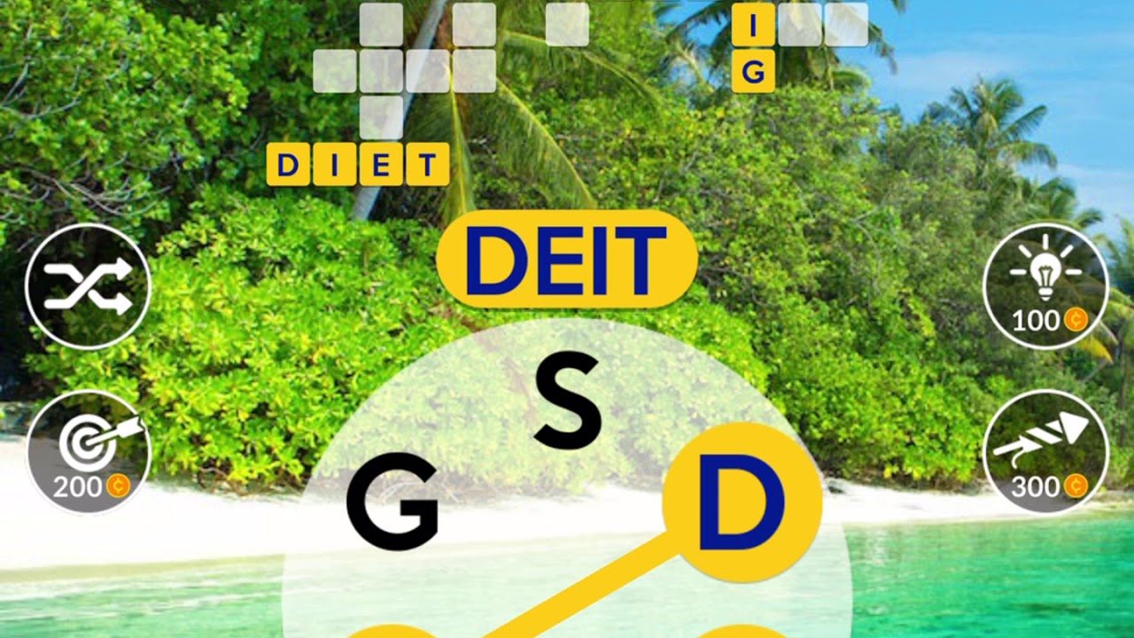 Wordscapes Level 7140 Answers - YouTube