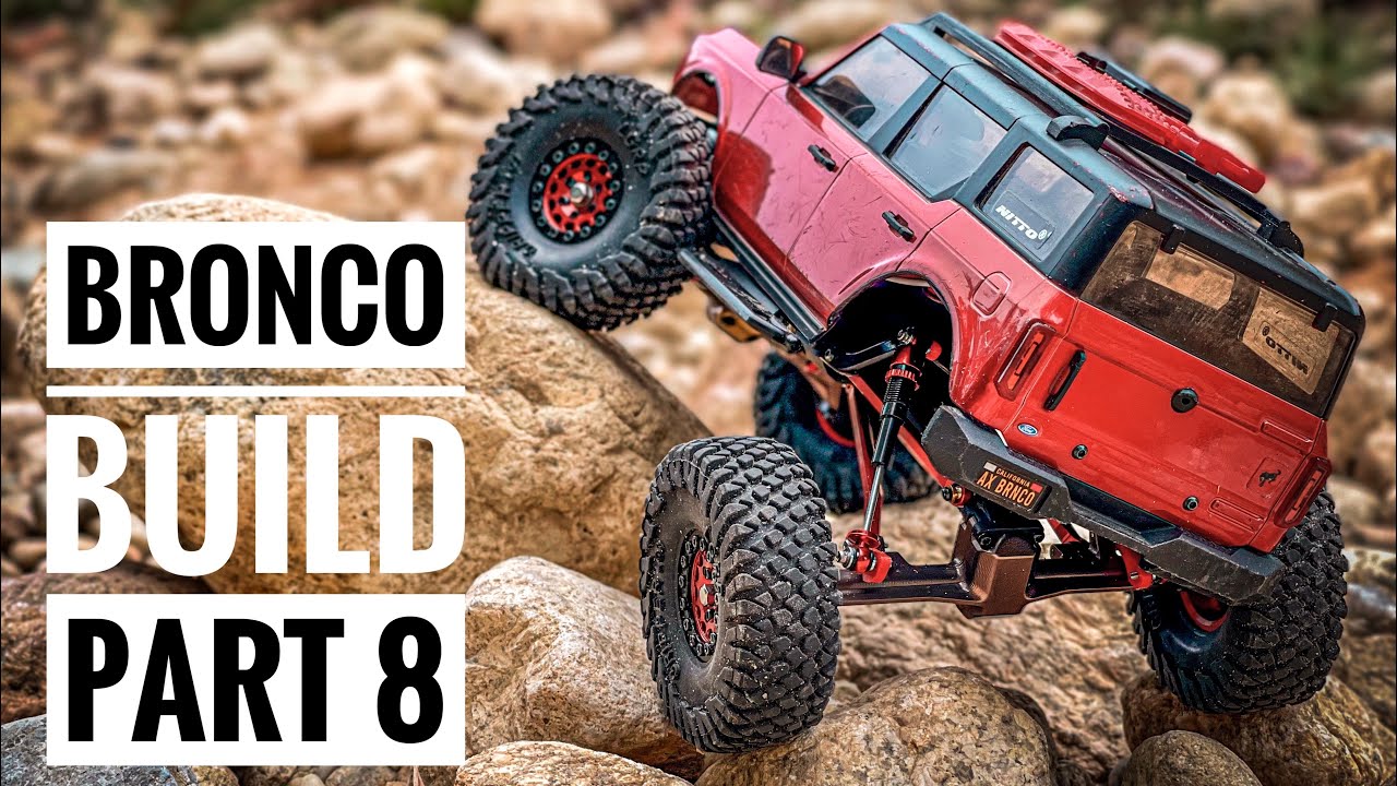 SCX24 Bronco Build Part 8 - The GAIN TRAIN Rolls On!!! - YouTube