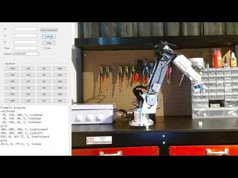 AR Robot Arm Custom Program - YouTube