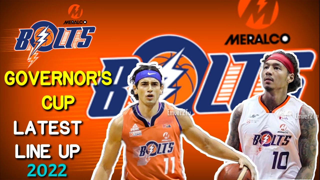 MERALCO BOLTS LATEST LINE UP | PBA UPDATE | Pba Governor's Cup - YouTube