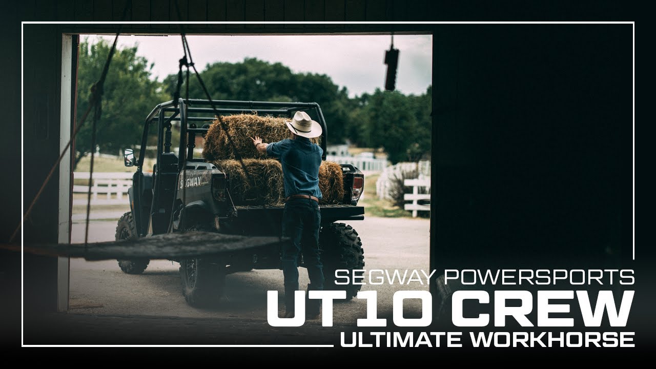 Segway UT10 Crew | Ultimate Workhorse | Segway Powersports - YouTube