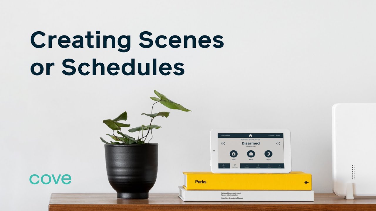 How to Create Customized Scenes or Schedules,Covesmart - YouTube
