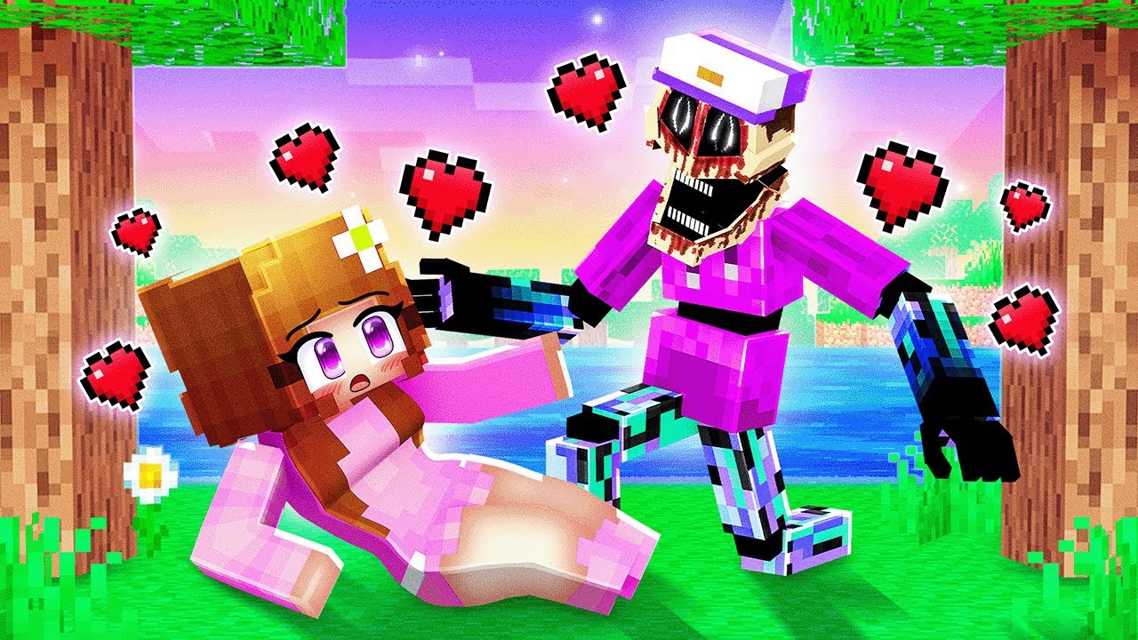 Anne Girl and Dash MIMIC LOVE STORY In Minecraft - YouTube