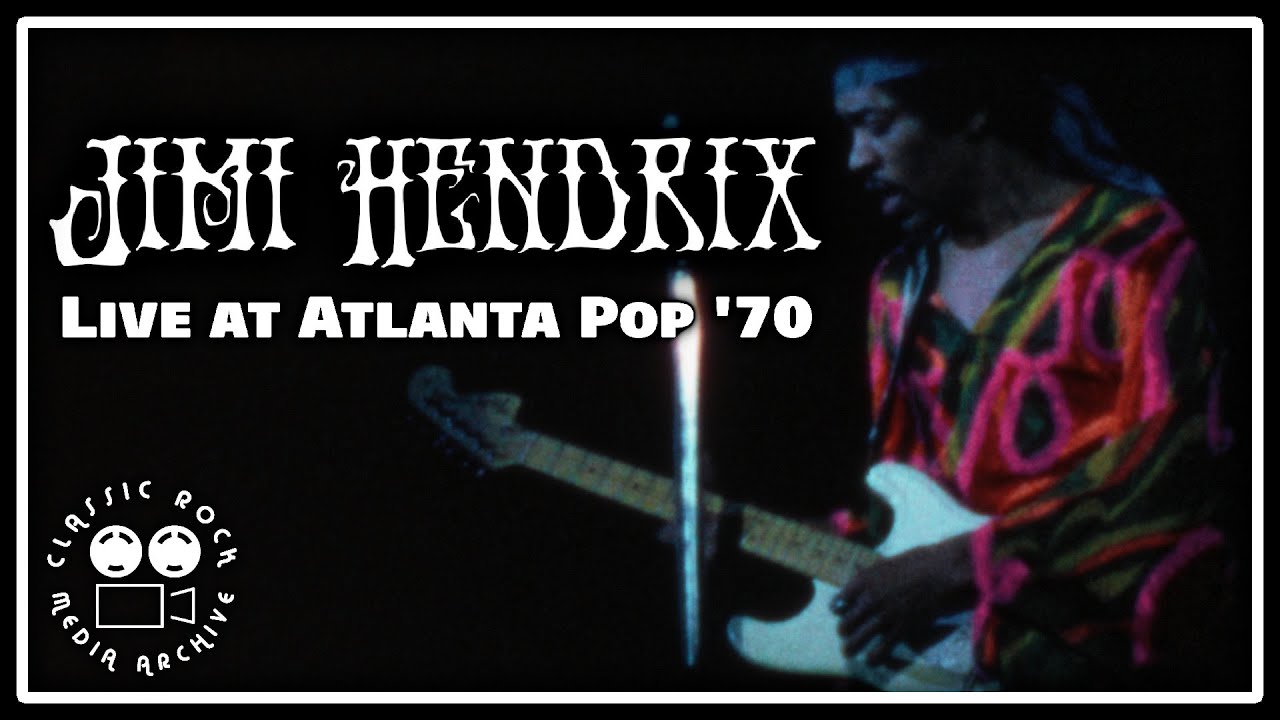 Jimi Hendrix - Live at Atlanta Pop (July 4th, 1970) - 8mm Film - YouTube