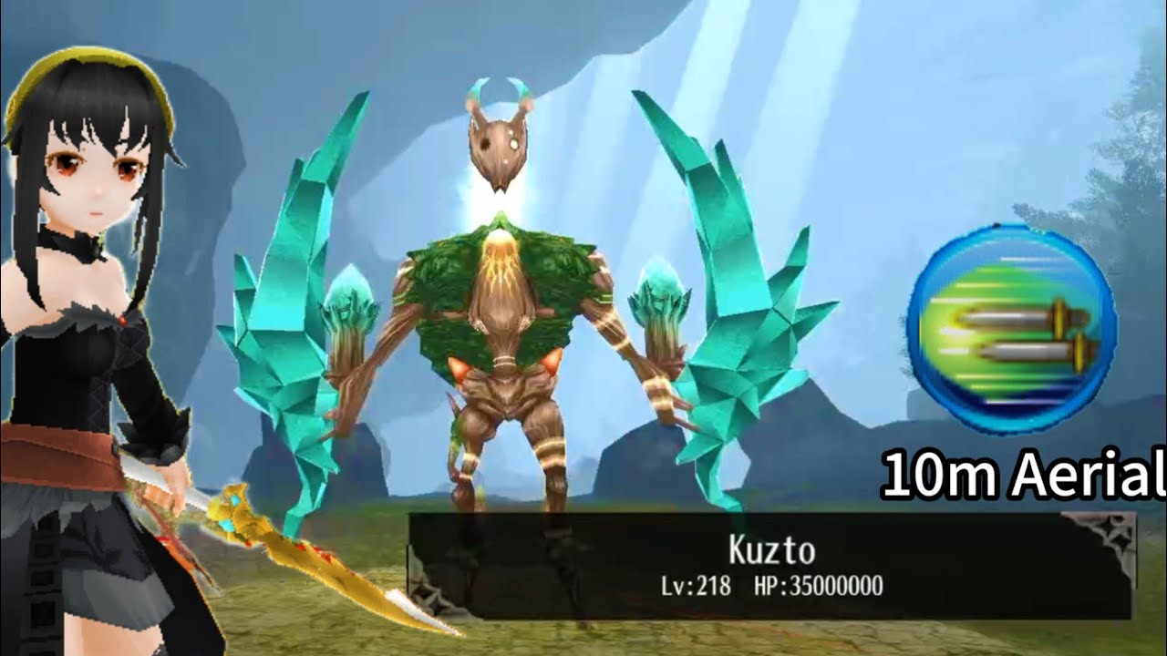 Dual Sword Aerial only STR-AGI Build Lv285 | Toram Online - YouTube