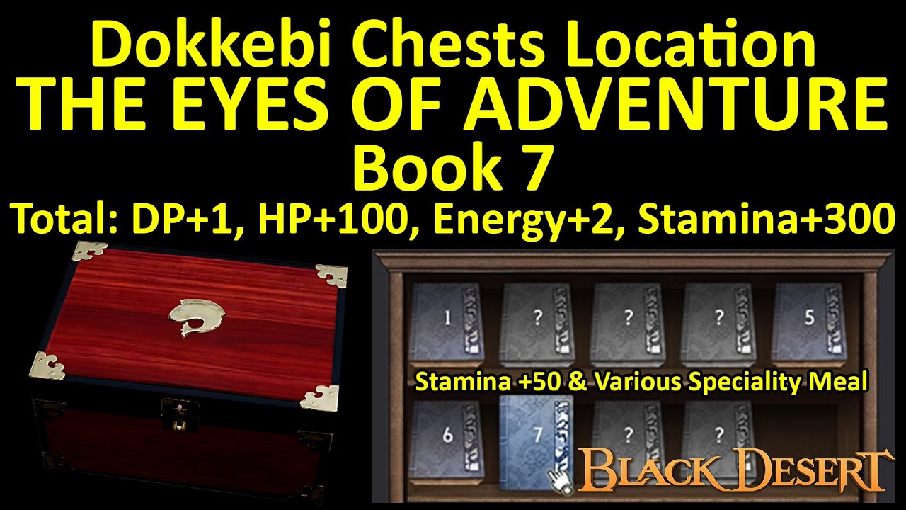 The Eyes of Adventure Book 7 Dokkebi Chest Location Adventure Journal ...