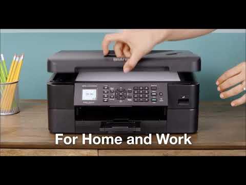 Brother MFC J1010DW Wireless Color Printer Review - YouTube