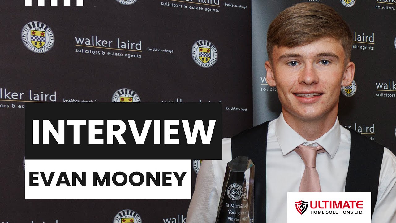 Evan Mooney Young Player of the Year 2024/25 - YouTube