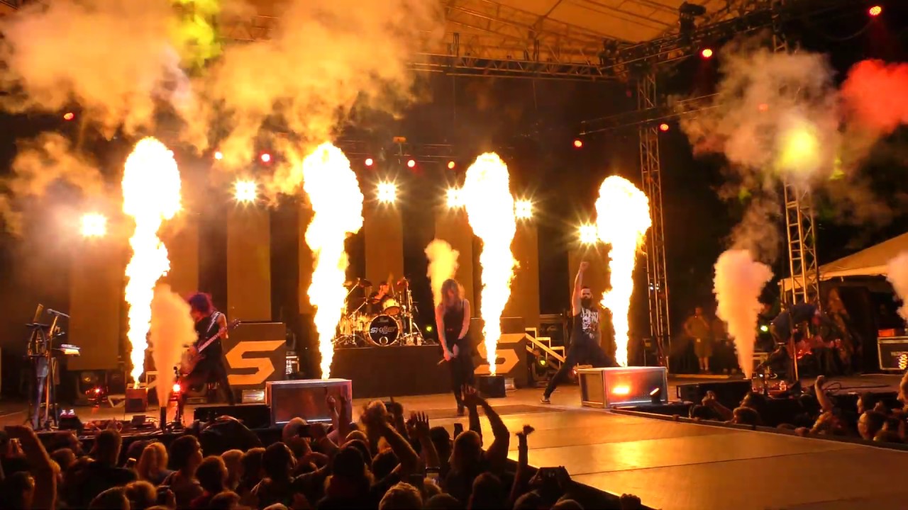 Skillet Hero Live Hd Uprise 2019 Youtube