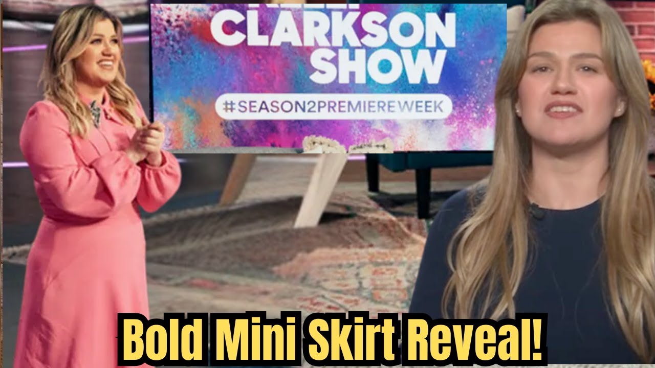Bold🔥! 60 Lbs GONE! Kelly Clarkson Turns Heads in Bold Mini Skirt Reveal! - YouTube