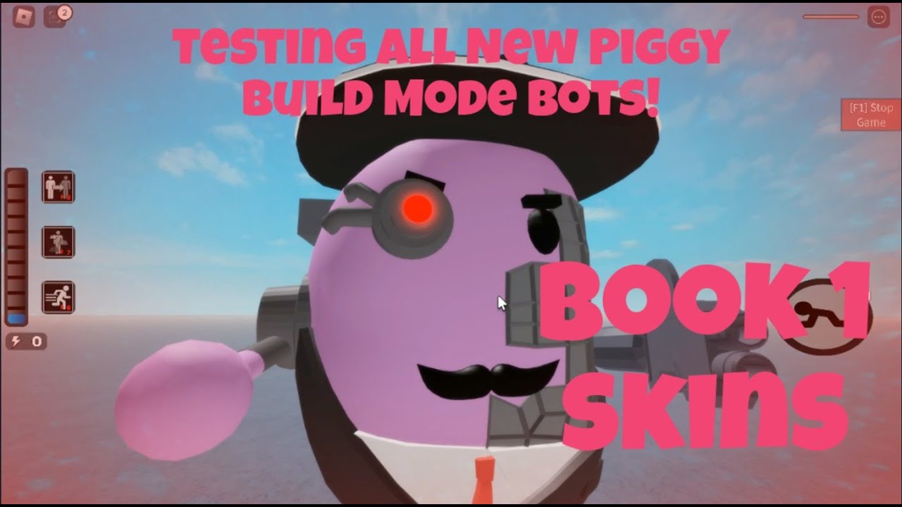 Testing Out All New Piggy Build Mode Bots! | Book 1 skins - YouTube