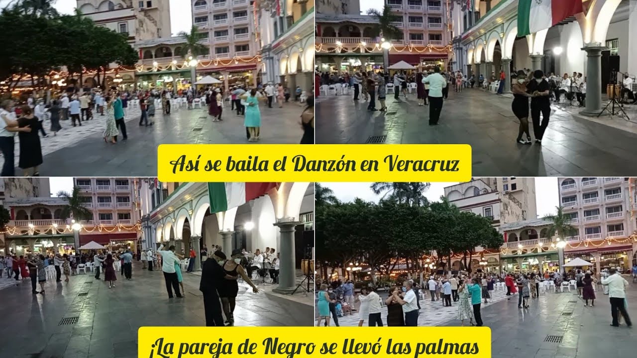 Bailando DANZÓN en VERACRUZ - YouTube