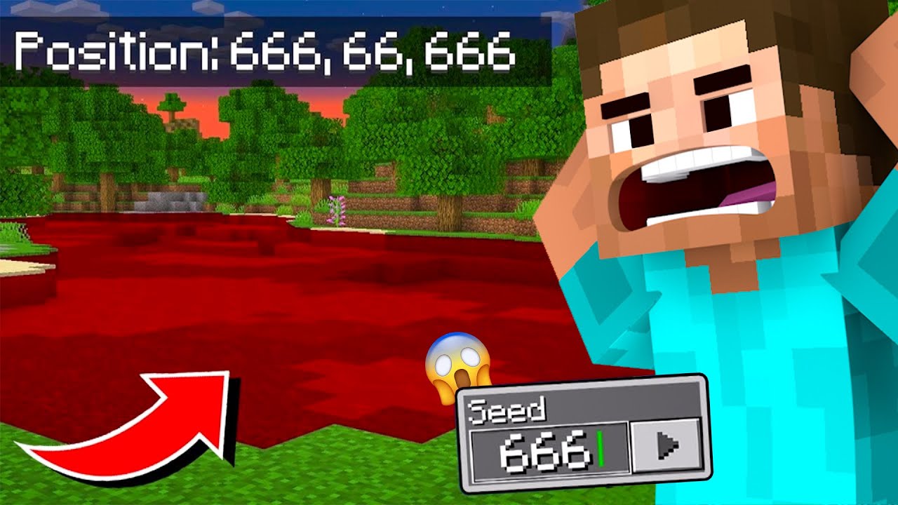Testing Scary Minecraft Seeds That Are 100% True!😱💀 - YouTube