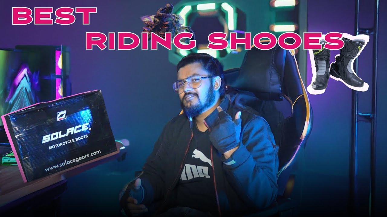 Best Riding Shoes👢| Solace Shoes | Best motorcycle boots | Best Riding ...