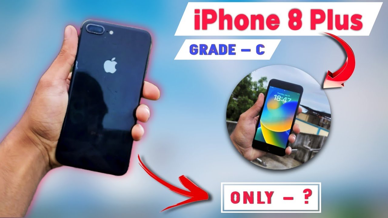 iPhone 8 Plus Grade - C 🙌 Cashify super sale Unboxing | Only - ? - YouTube