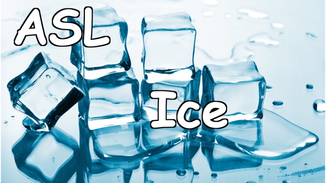 Ice ASL Sign For Ice YouTube Ice ASL Sign For Ice YouTube