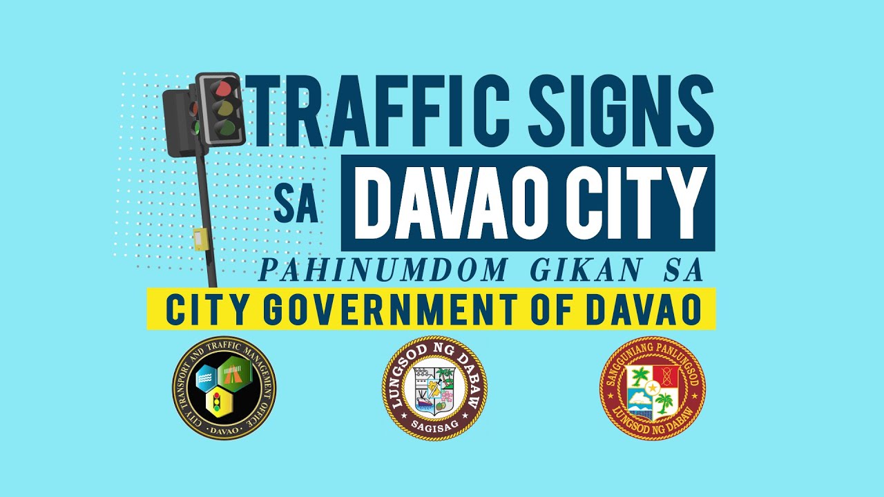 Traffic Signs sa Davao City - YouTube