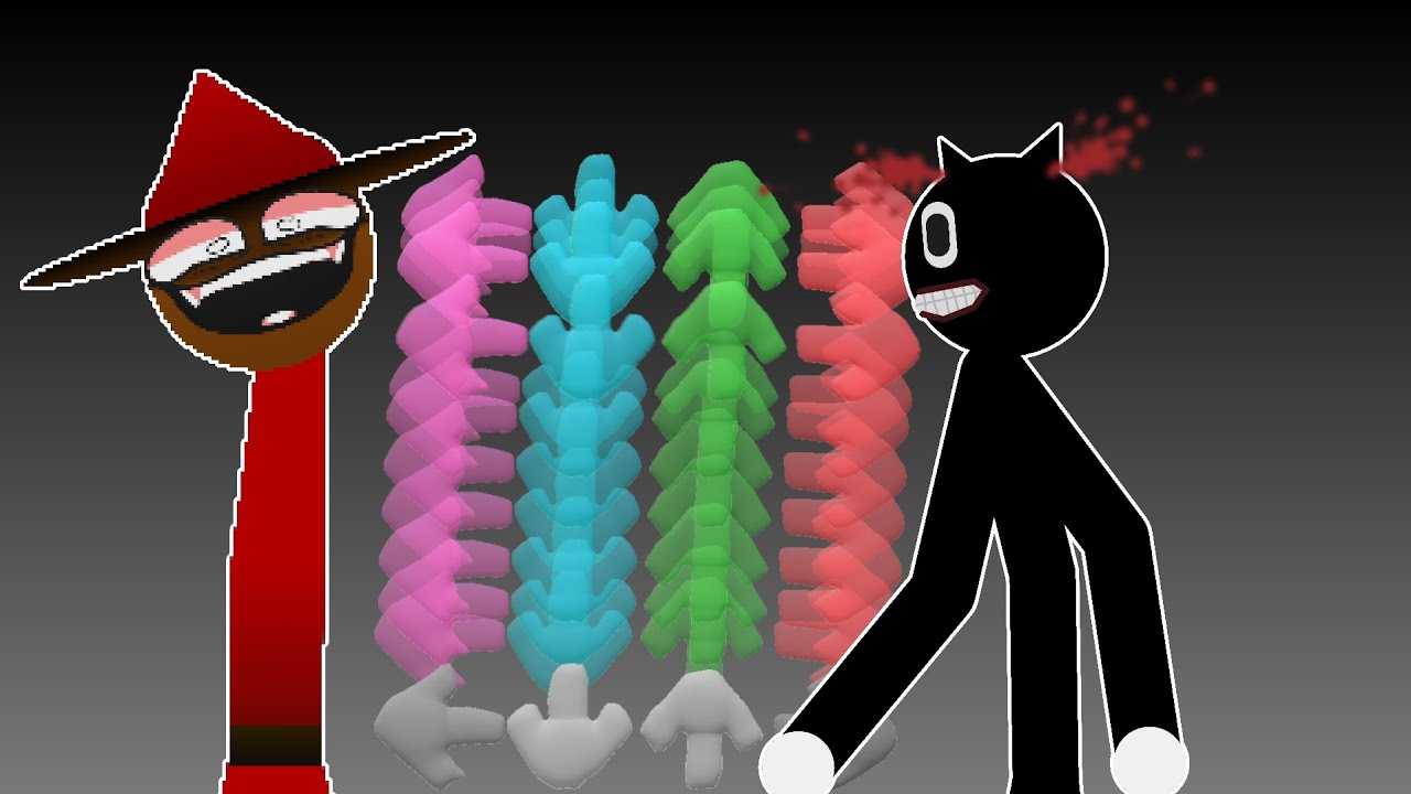 Expunged (Dave And Bambi FNF) (Not all phases) VS Cartoon Cat (Trevor ...