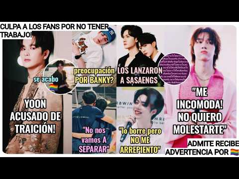 YOONTON|Hubo traicion?/NO ERA G4Y|BORR0 TODO|Sin trabajo?/ADMITE PELE0|Sin separacion|NANI RESPONDE