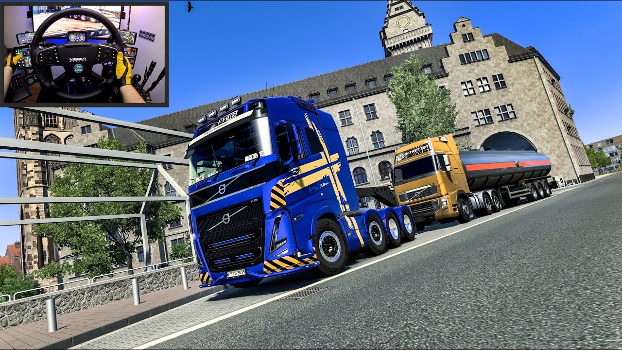 Broken Volvo + Cistern in Germany – The Ultimate ETS2 Challenge! - YouTube