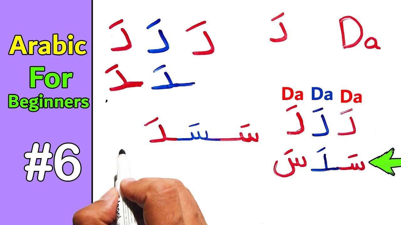 Arabic alphabets phonics د ذ ا Reading writing Arabic Easy for ...