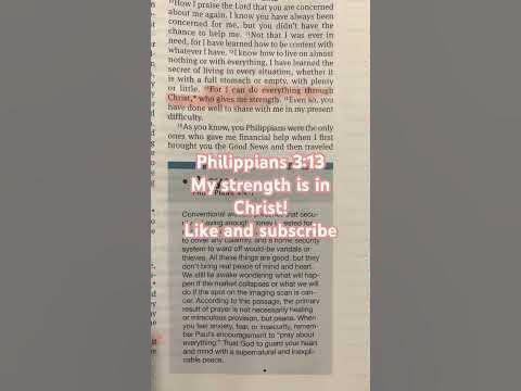 Strength in Christ! #god #love #jesus #faith #bible #shortvideo #life # ...