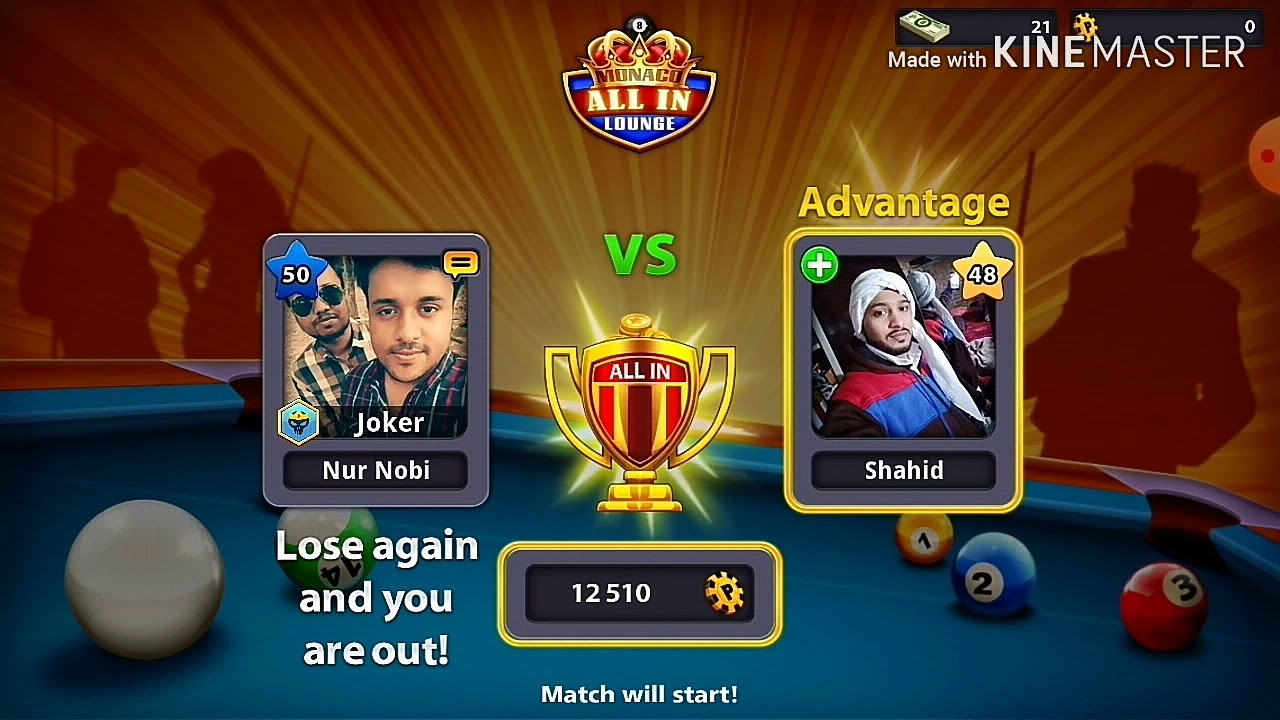 All in One || Lost || 8 ball pool || part -1 - YouTube