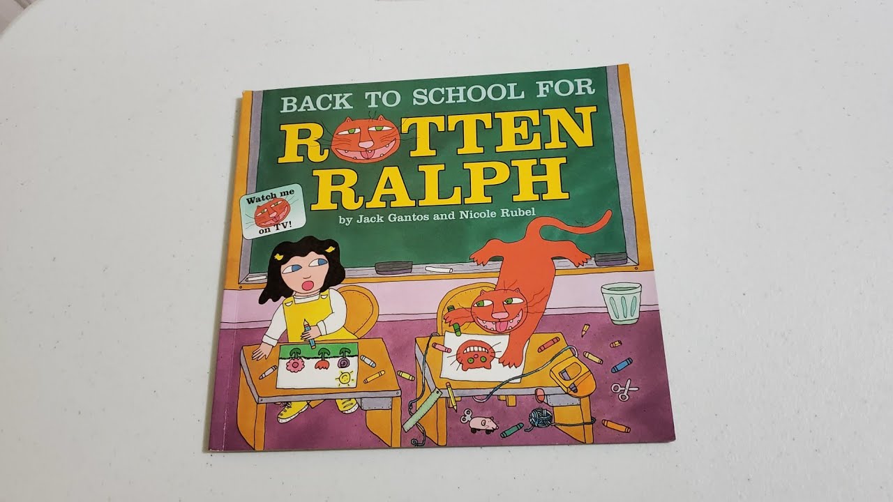 Book Reading - Back to School for Rotten Ralph by Jack Gantos and ...