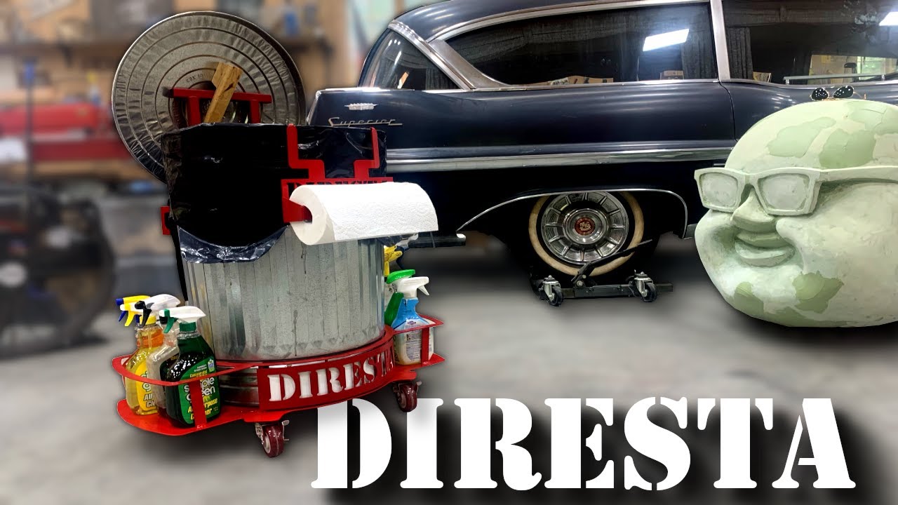 DiResta Trash Can Caddy!?!? - YouTube