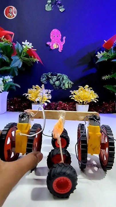 ## short vairl # you tube ️ # how to make RC robot light and 360 light ...