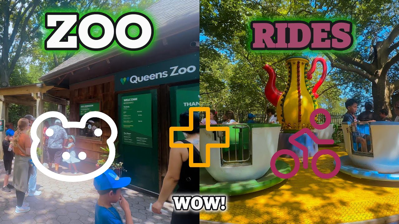 QUEENS ZOO + FANTASY FOREST PARK. A Magical Day in New York! - YouTube