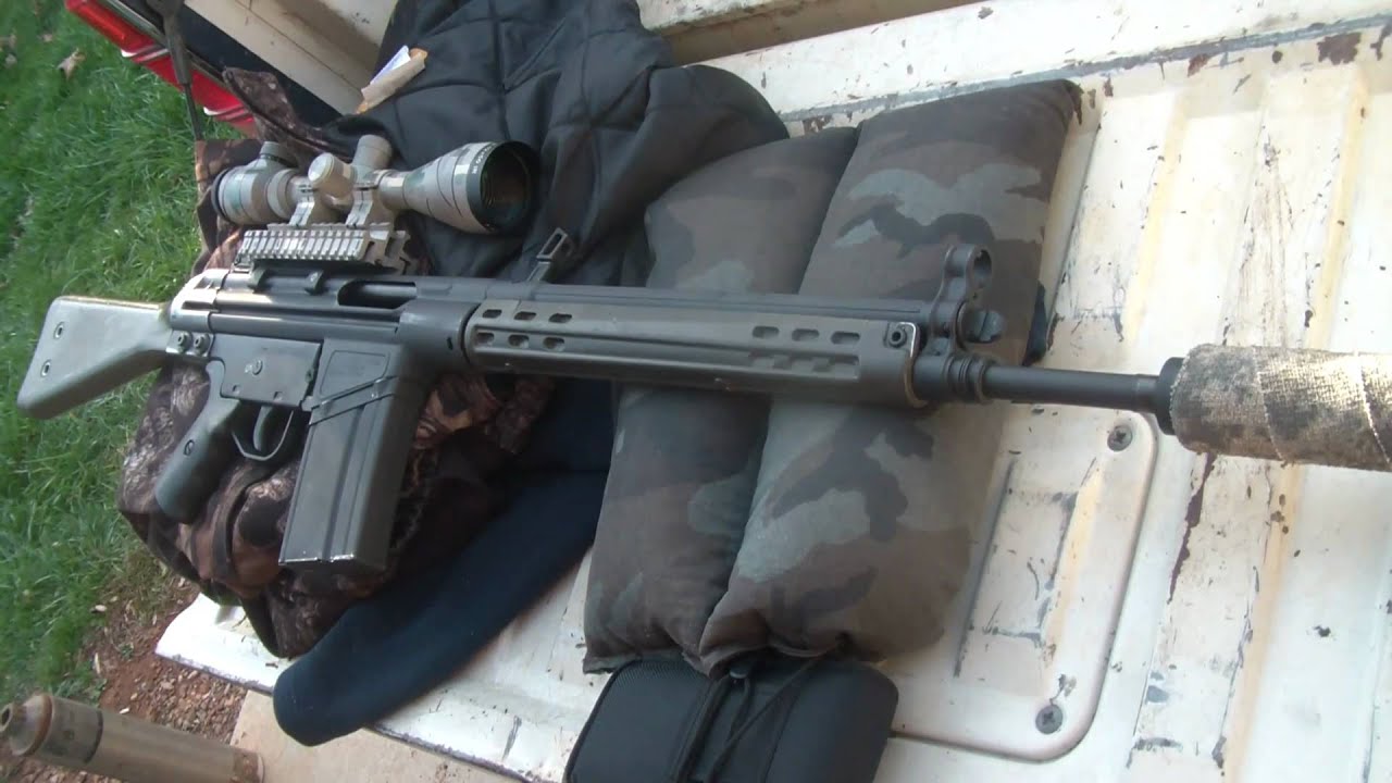 308 subsonic with YHM silencer - YouTube