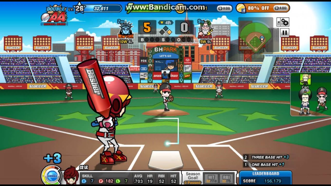 FB棒球遊戲 Baseball Heroes 試玩影片 - YouTube
