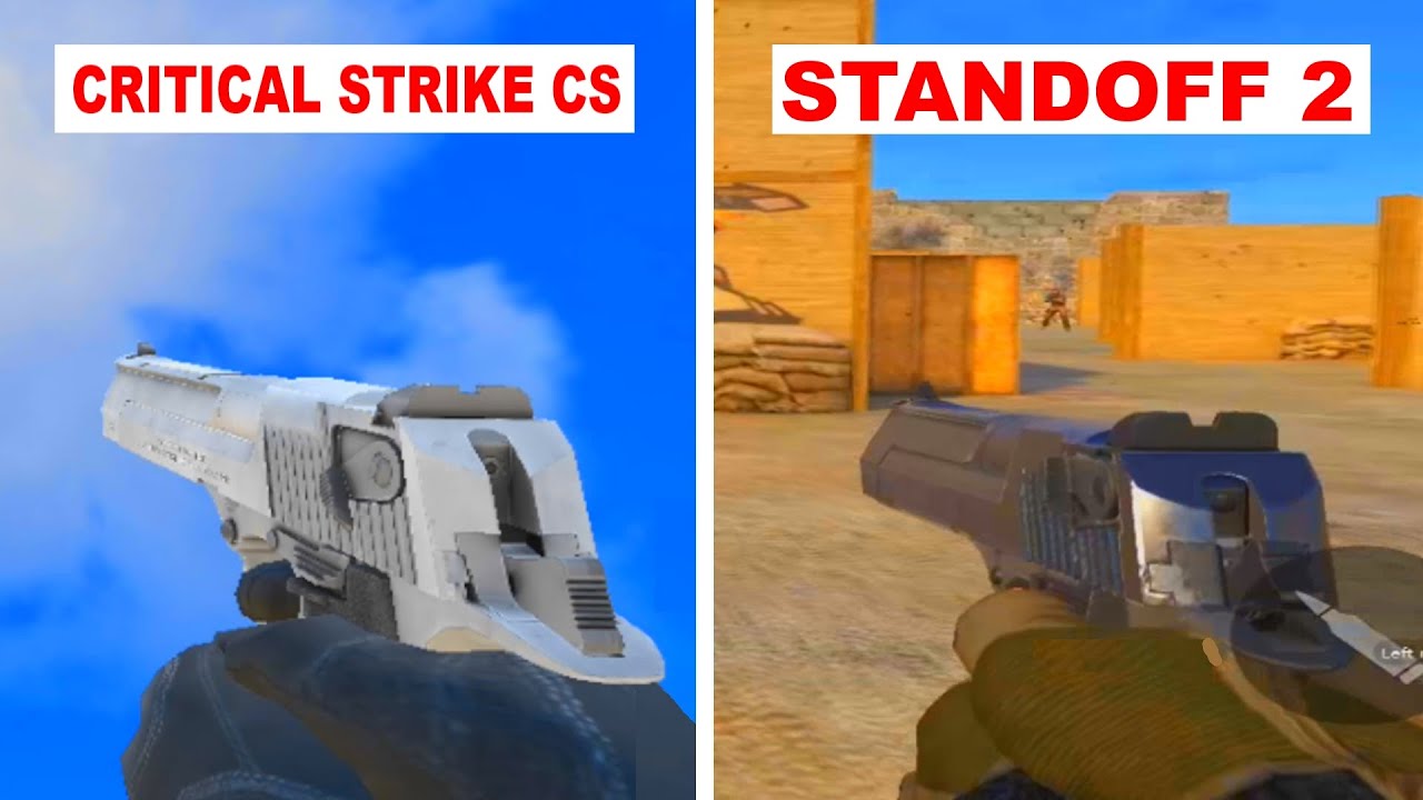 Standoff 2 vs Critical Strike CS - Weapon Comparison - YouTube