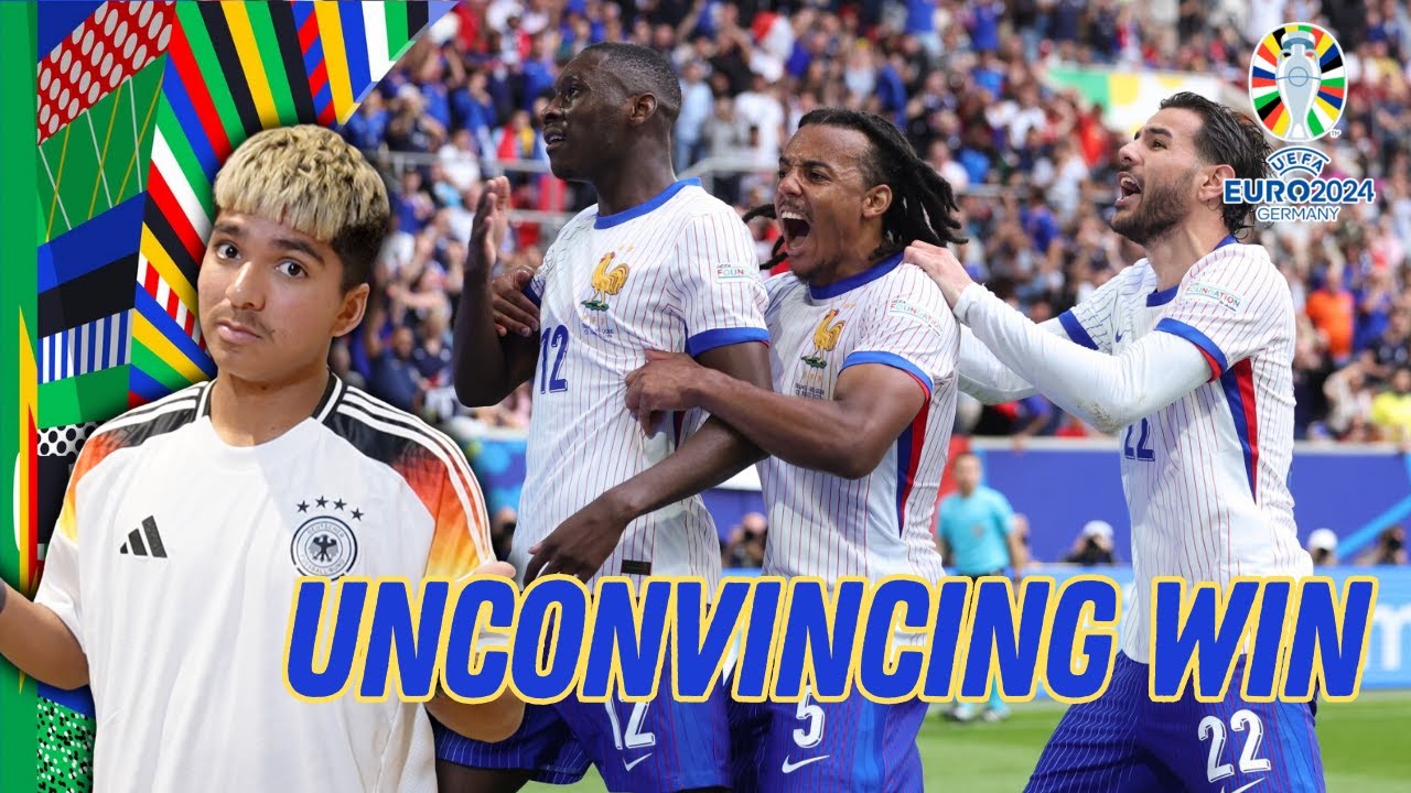 FRANCE SQUEEZE PAST BELGIUM!!! - FRANCE VS BELGIUM GAME RECAP (EURO ...