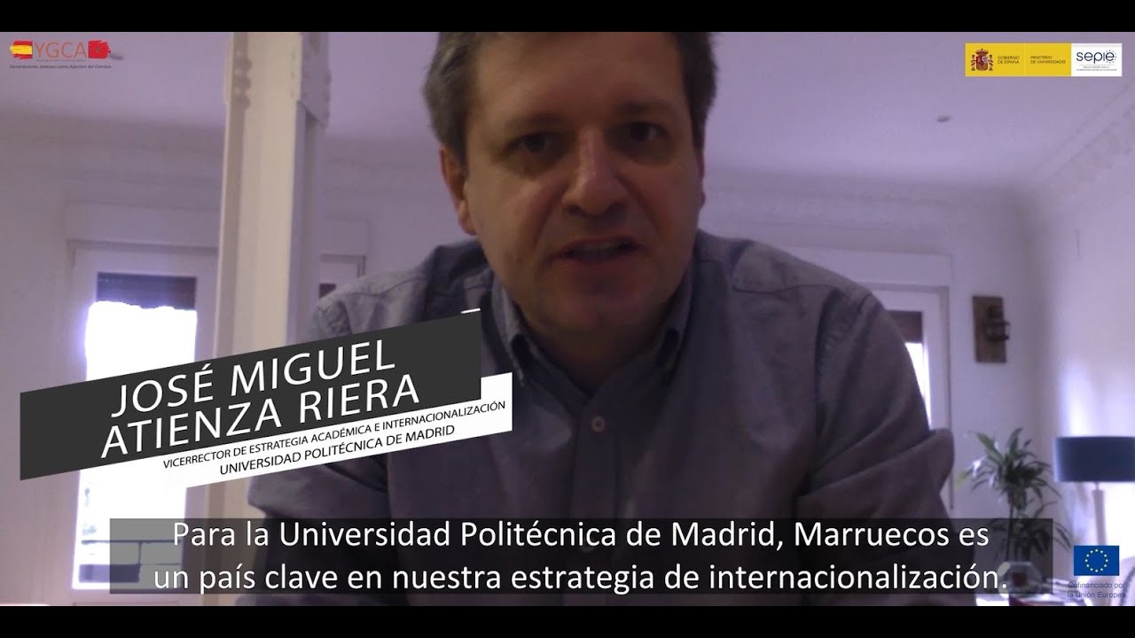 José Miguel Atienza Riera, Vicerrector de Estrategia Académica e ...