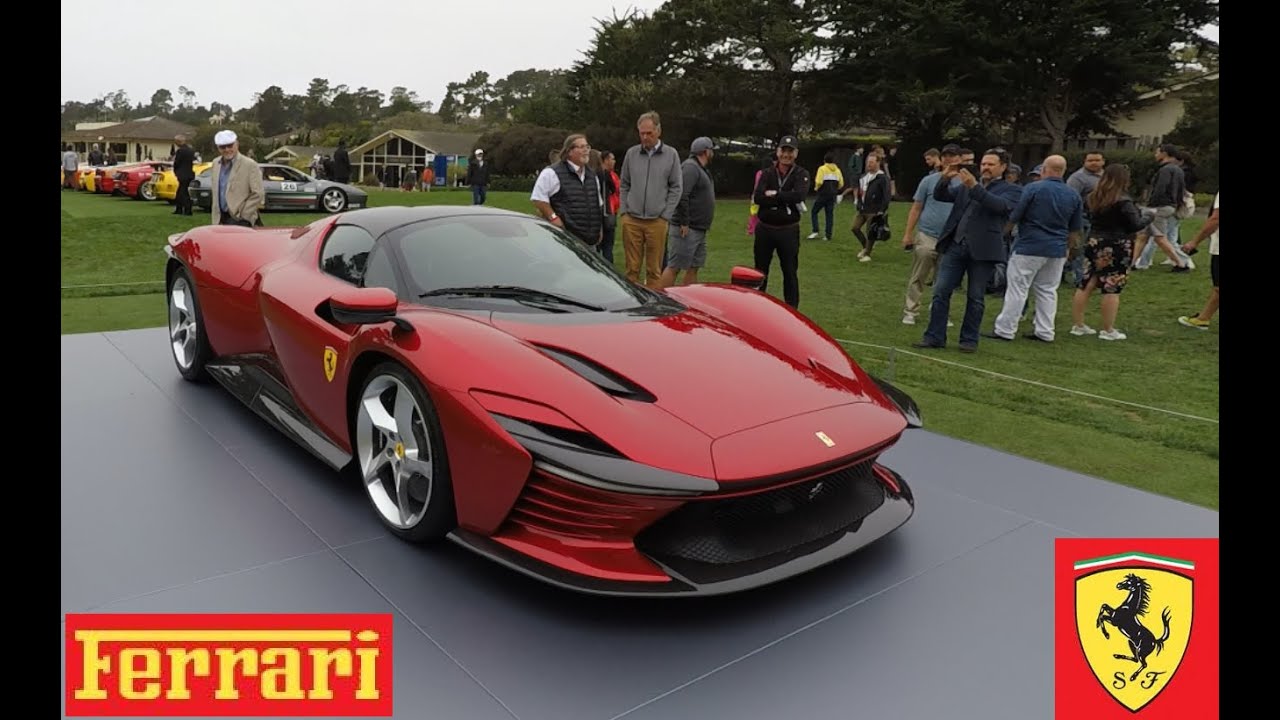 FERRARI at Monterey Car Week 2022 - YouTube