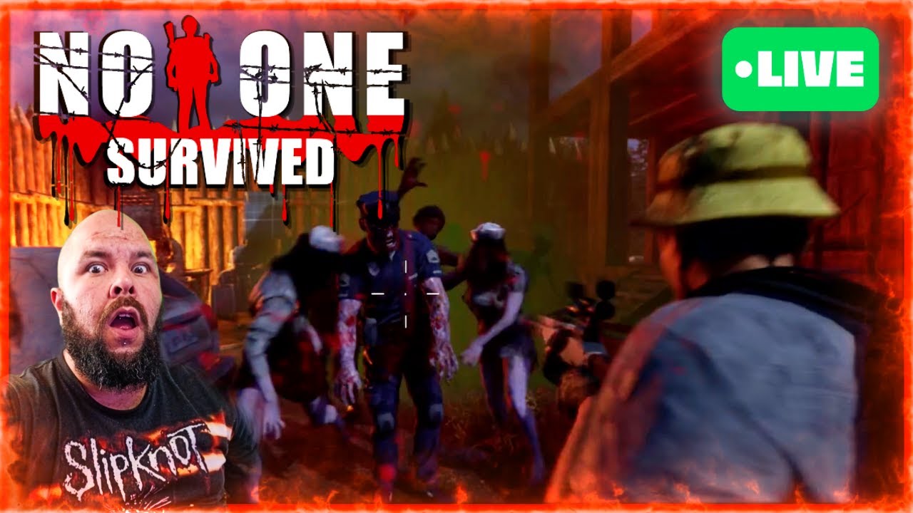 🔴Live - No One Survived - Explorando o Mapa construindo Base e ...
