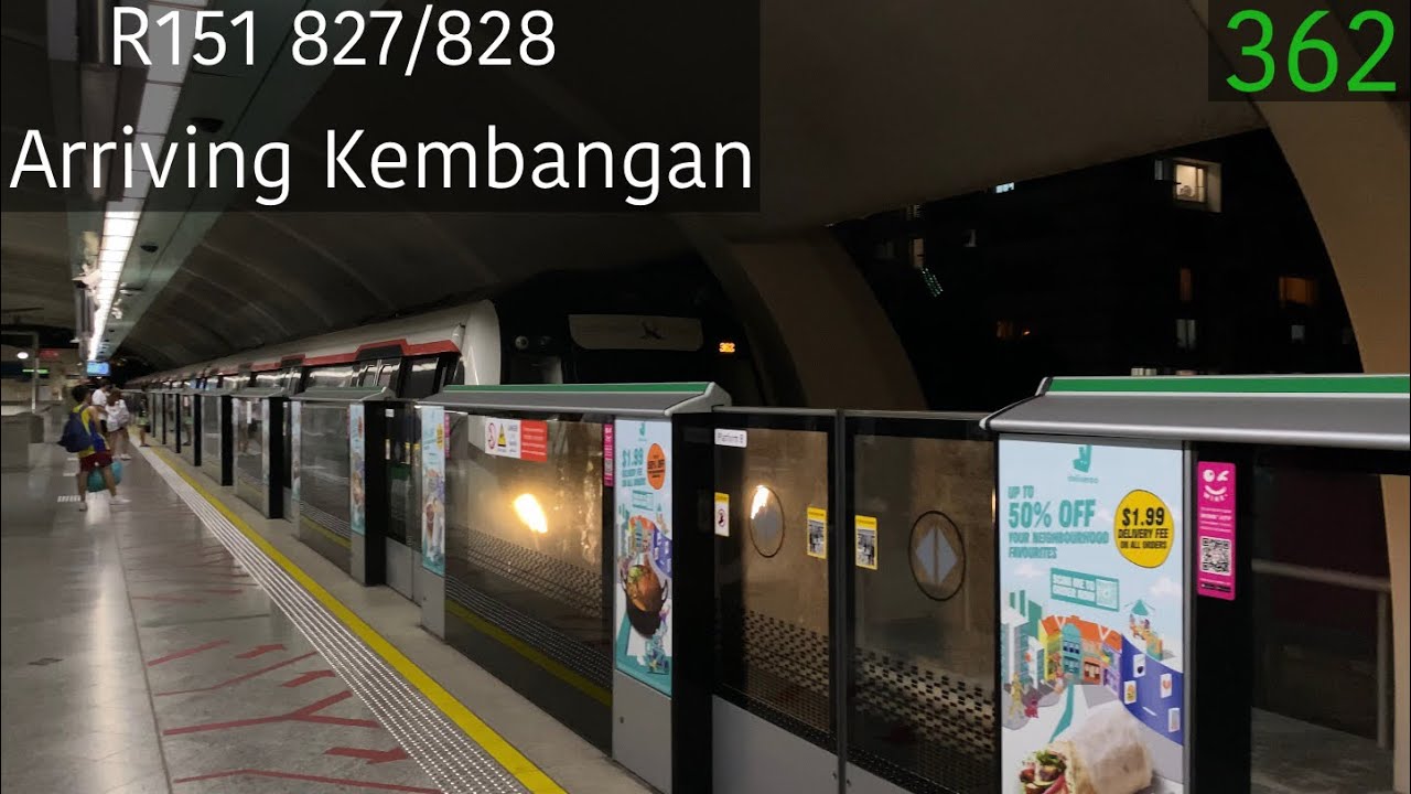 [SMRT] [New R151 Slot?] Alstom Movia R151 [827/828] - Arriving ...