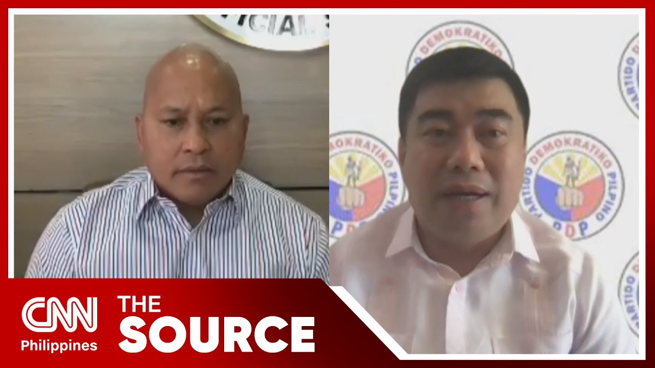 Sen. Bato dela Rosa & PDP-Laban Sec. Gen. Melvin Matibag | The Source ...