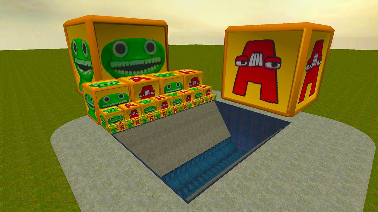 GARTEN OF BANBAN 2 LUCKY BLOCKS AND ALPHABET LORE LUCKY BLOCKS In Garry ...