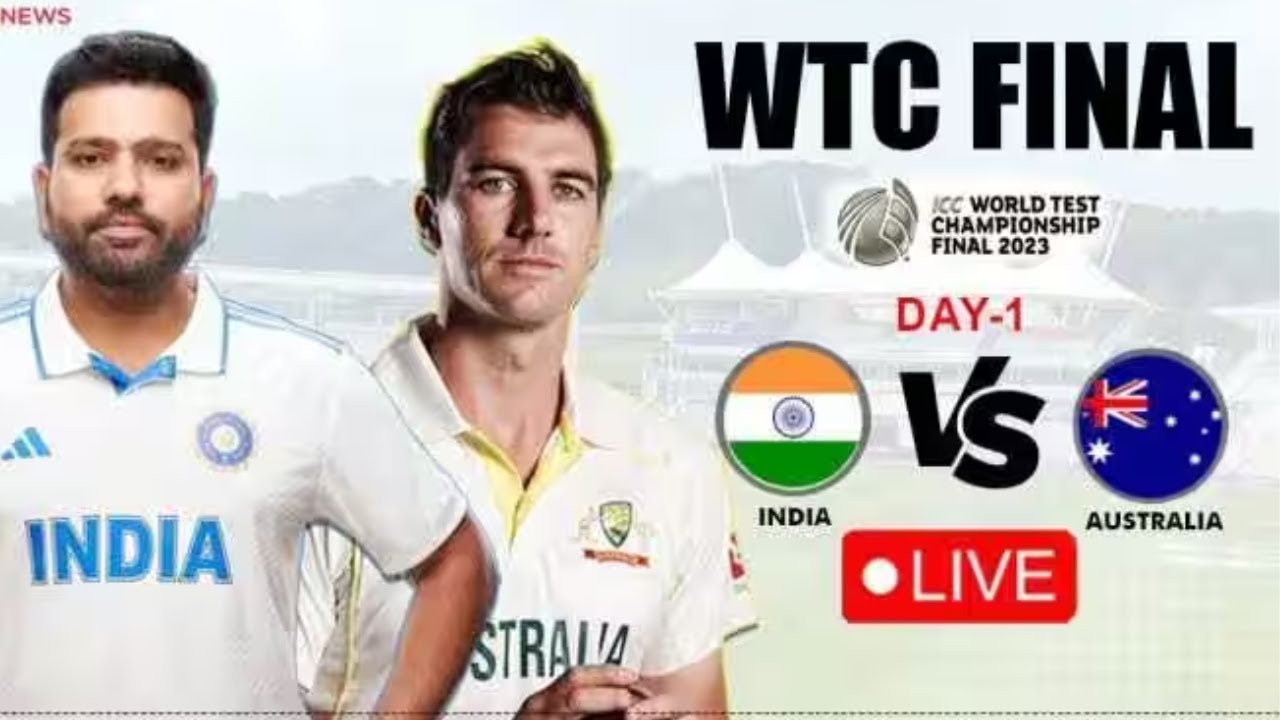 🔴 Live: INDIA vs AUSTRALIA WTC FINAL Match | IND Vs AUS Live | World ...