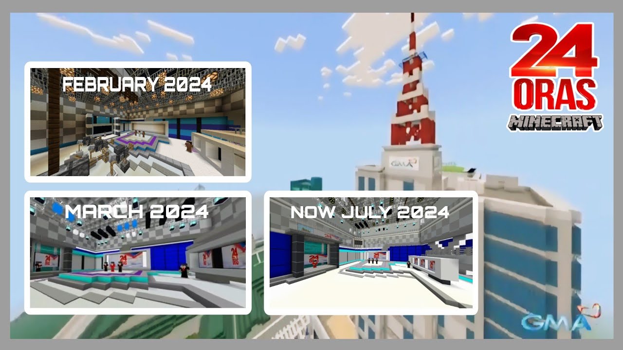 24 ORAS STUDIO (MINECRAFT VERSION) CHANGES OVER THE MONTH (FROM ...