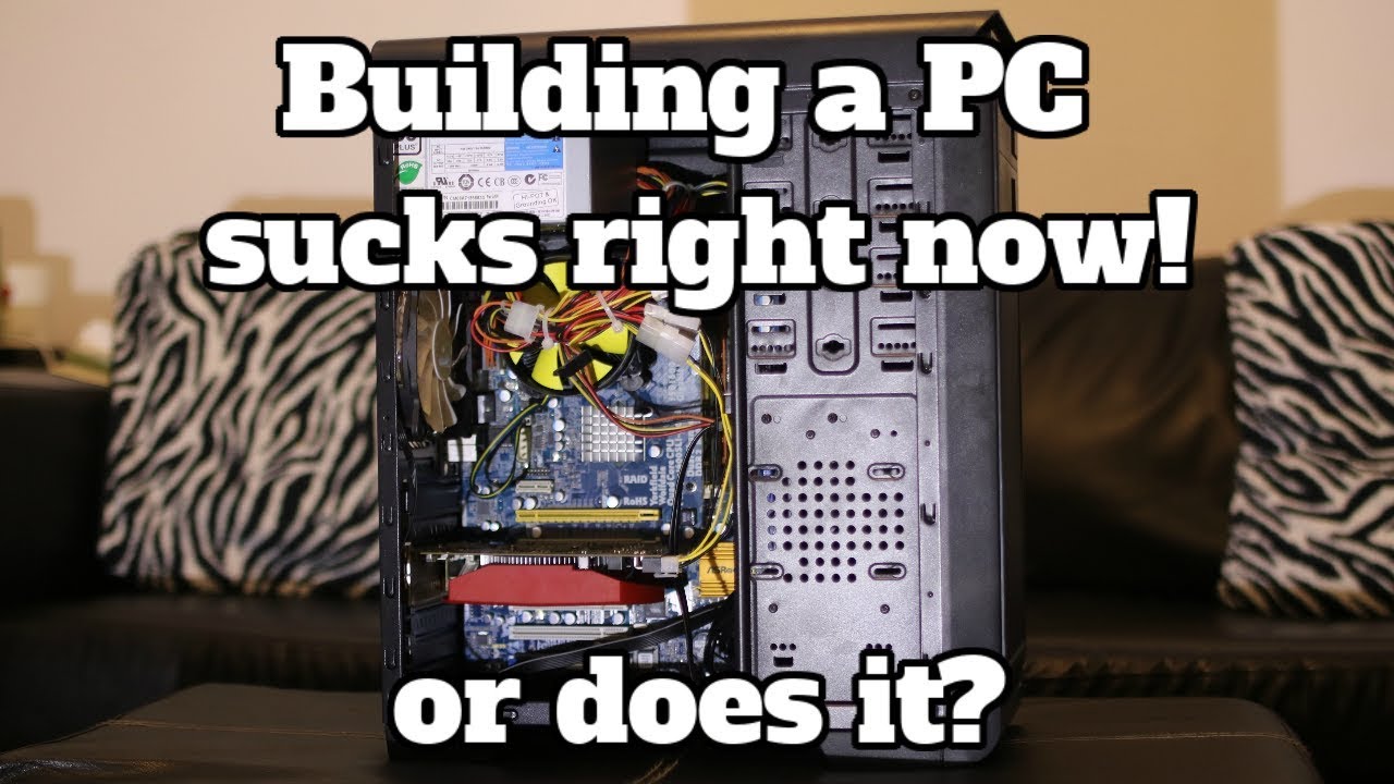 Building a PC sucks right now can we build one for £100? - YouTube