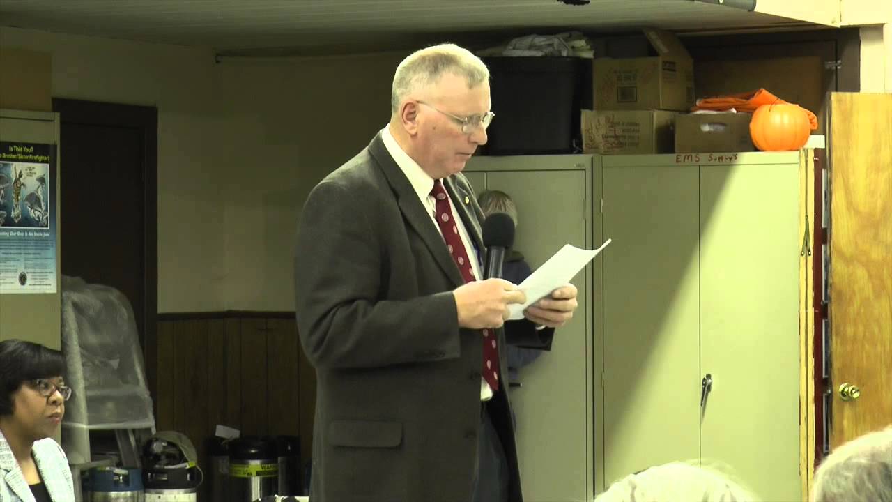 Timothy Dennis, Chair of the Yates County Legislature - YouTube