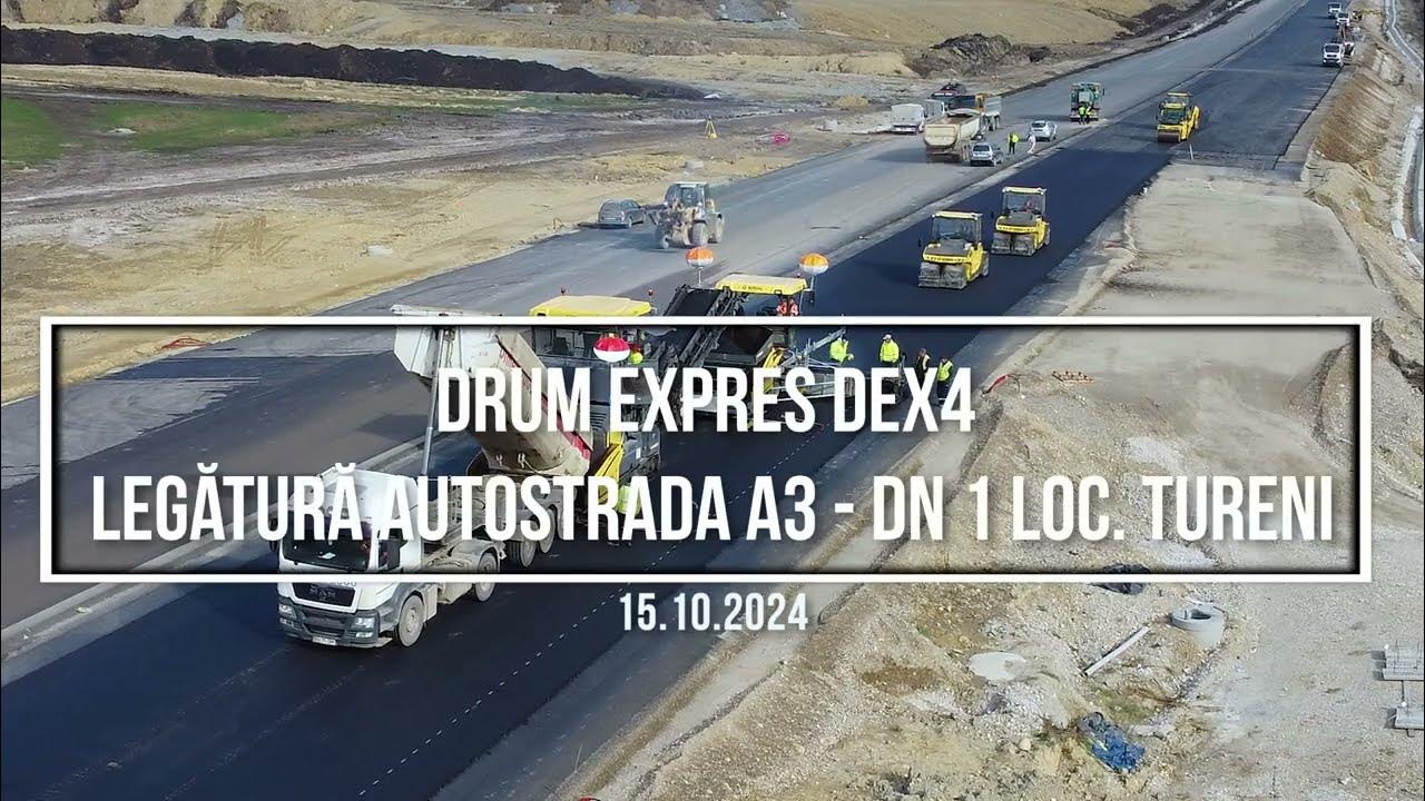 Drum Expres DEx 4 Legãtura A3 - DN 1 loc. Tureni - 15.10.2024 | filmare completa - YouTube